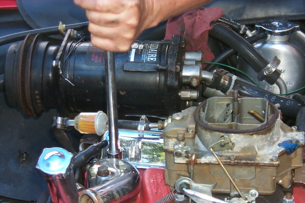 Replacing a 1963-1972 Chevrolet Corvette Radiator