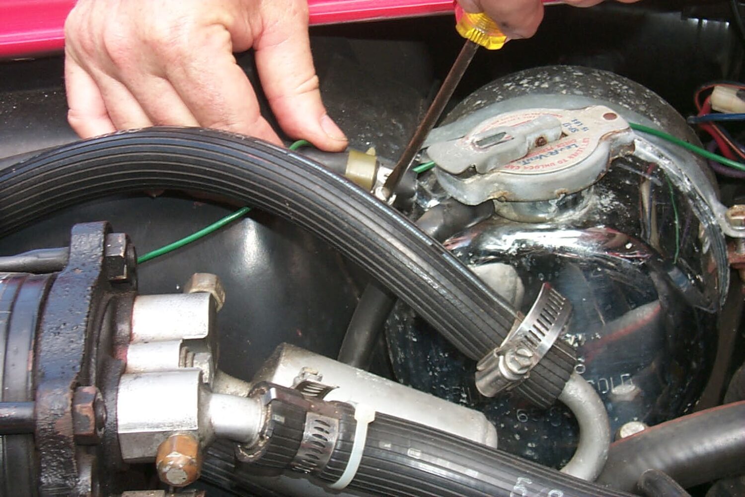 Replacing a 1963-1972 Chevrolet Corvette Radiator